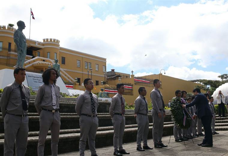 Costa Rica conmemora el 70 aniversario de la abolición del ejército ...