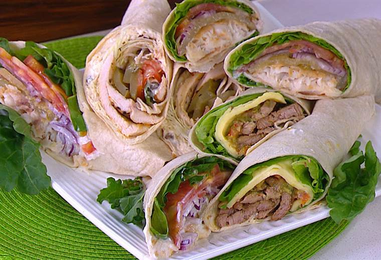 Receta: Wraps mixtos | Teletica