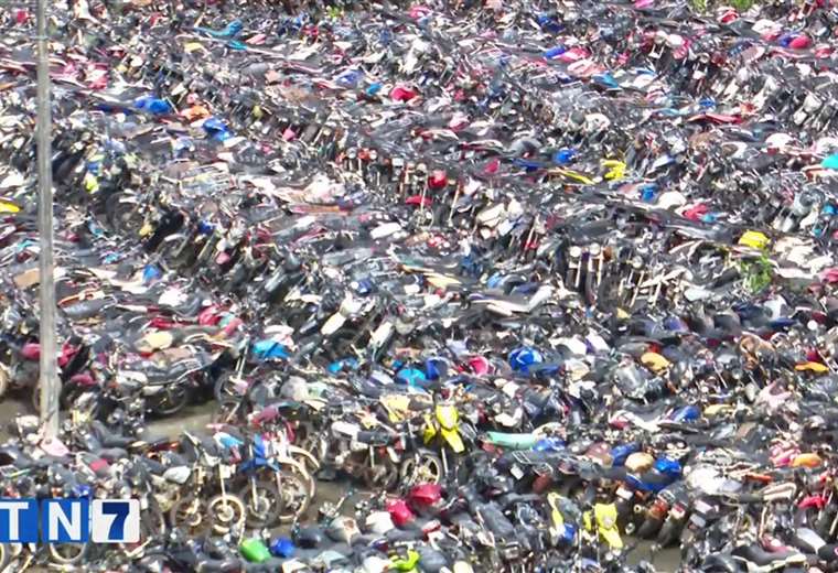 Motos que duran más de 3 meses en Cosevi y MOPT se donan como chatarra ...