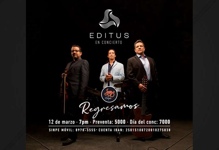 Agrupación nacional Éditus vuelve a los escenarios | Teletica