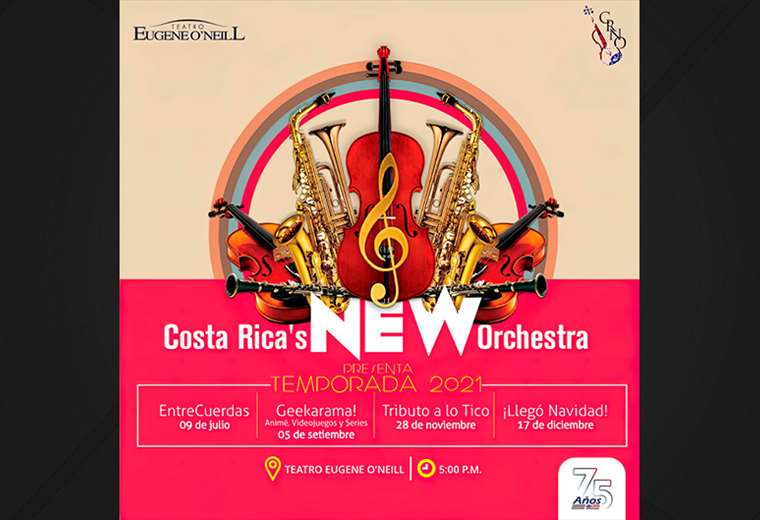 Temporada 2021 de Costa Rica’s New Orchestra iniciará en julio | Teletica