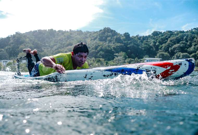Marvin Chen: el guardavidas que es campeón nacional de prone | Teletica